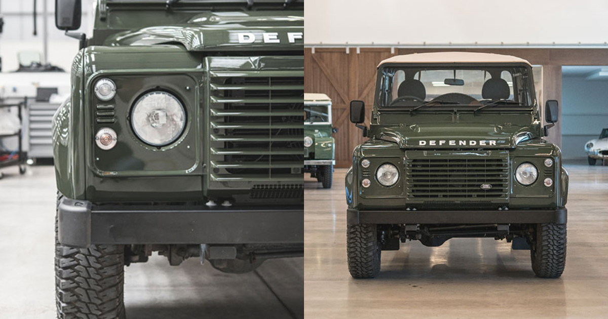 Barbour se une a Land Rover para customizar un Defender - 25 Gramos ...