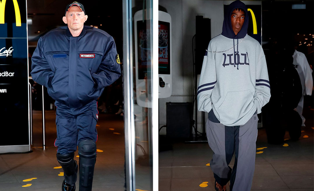 Vetements presenta su propuesta SS20 en un McDonald's de París - 25 ...