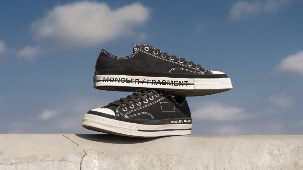 2 modelos de Converse en la nueva colección de Fragment para Moncler ...