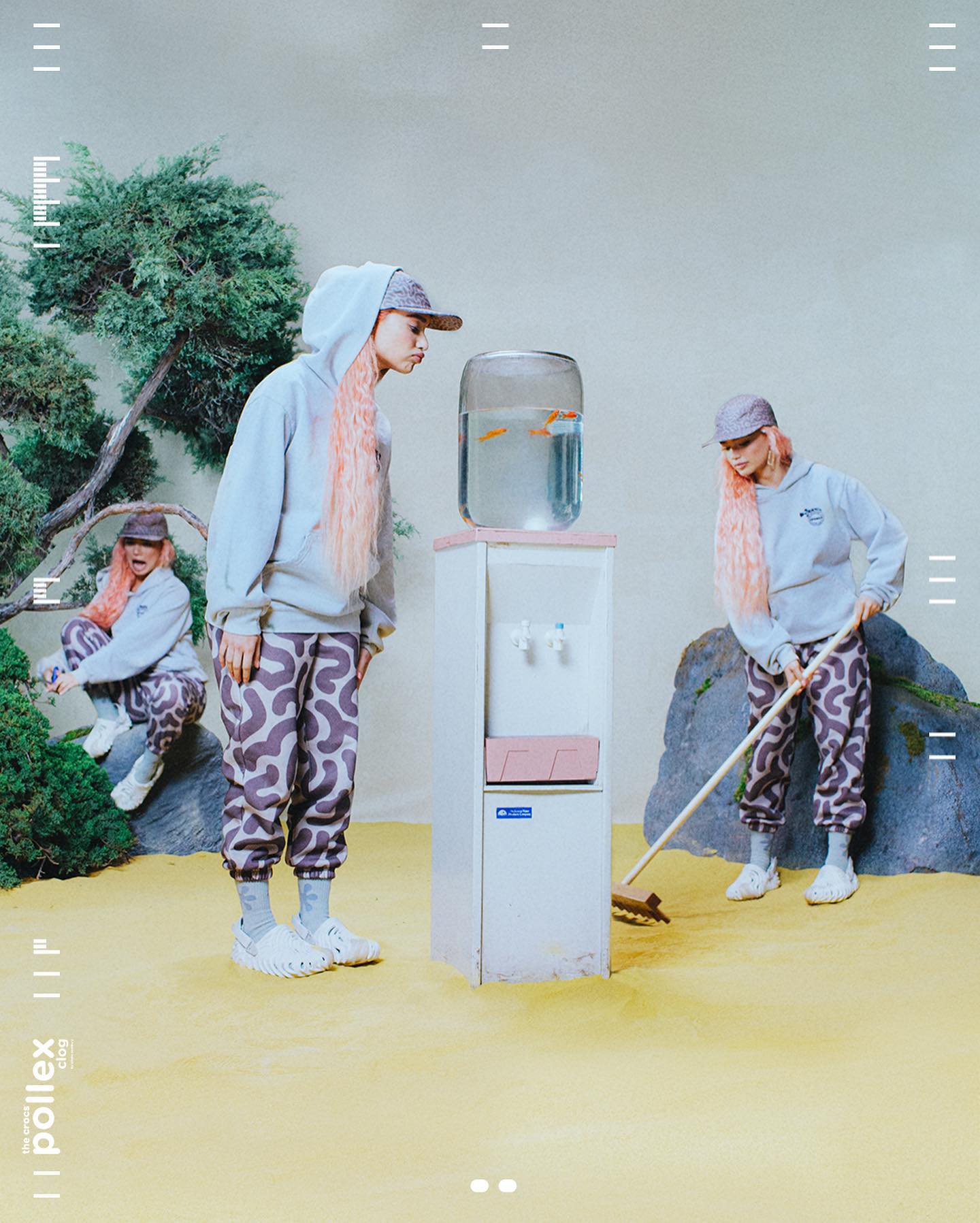 Salehe Bembury lanza una nueva linea de Crocs Pollex Clog con tres ...