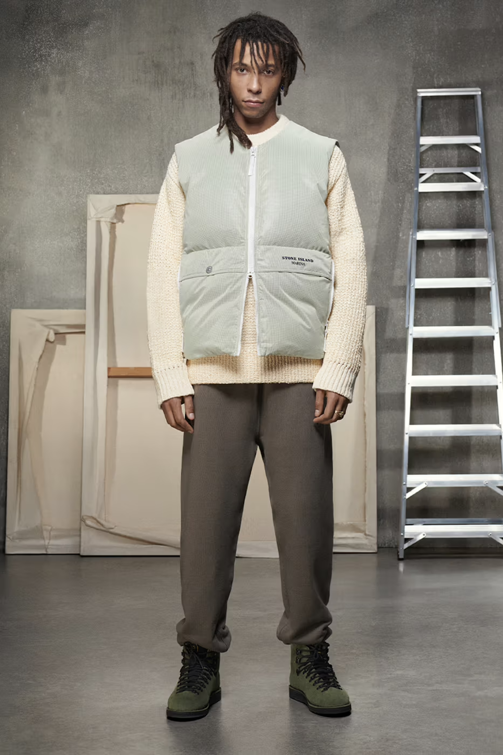 Alexandre Diop protagoniza la nueva campaña de Stone Island Marina - 25 ...