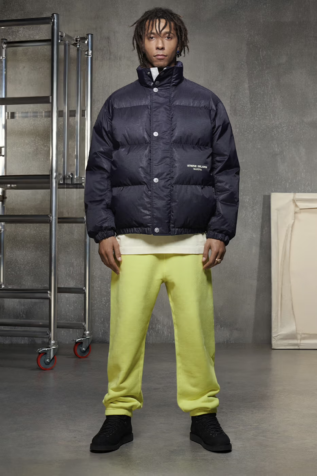 Alexandre Diop protagoniza la nueva campaña de Stone Island Marina - 25 ...