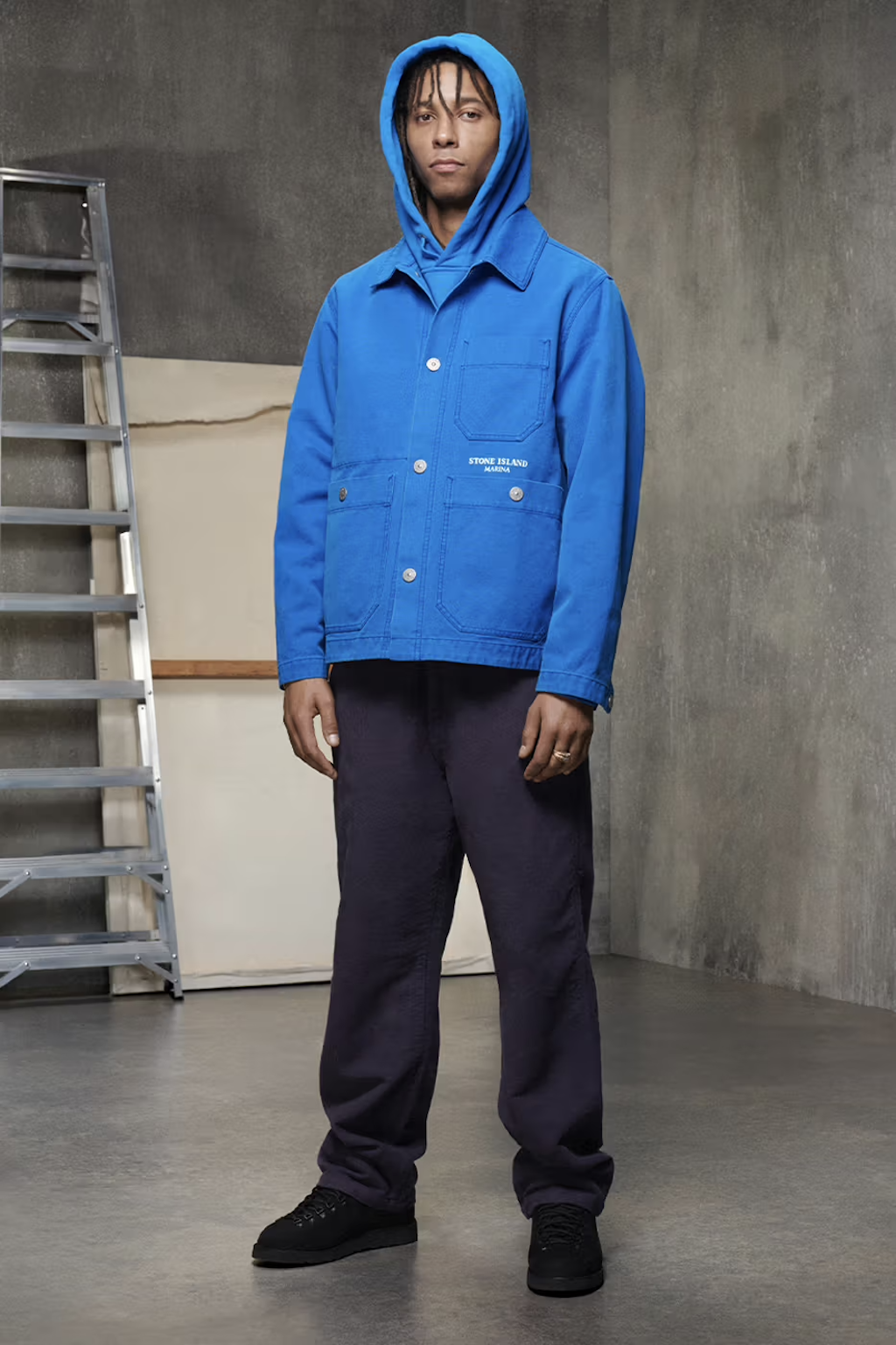 Alexandre Diop protagoniza la nueva campaña de Stone Island Marina - 25 ...