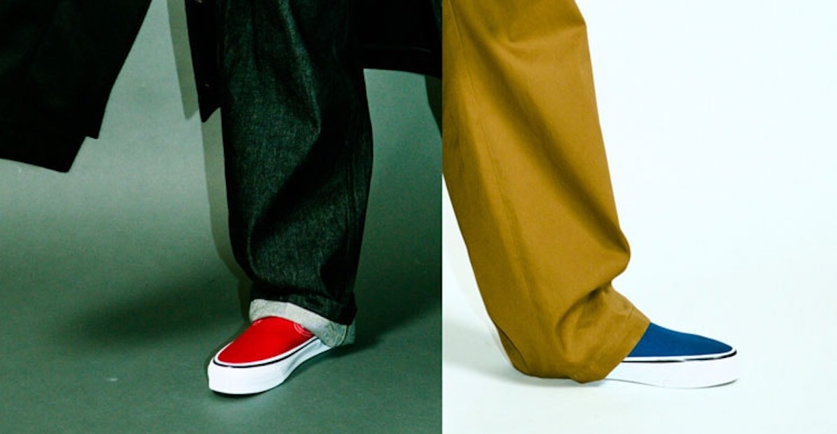 Vans OTW conecta con Engineered Garments sobre el modelo Slip-On 98 ...