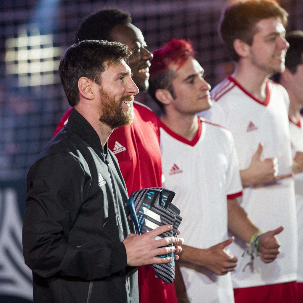 Messi presenta en Barcelona sus nuevas adidas Nemeziz 17+ 360 Agility ...